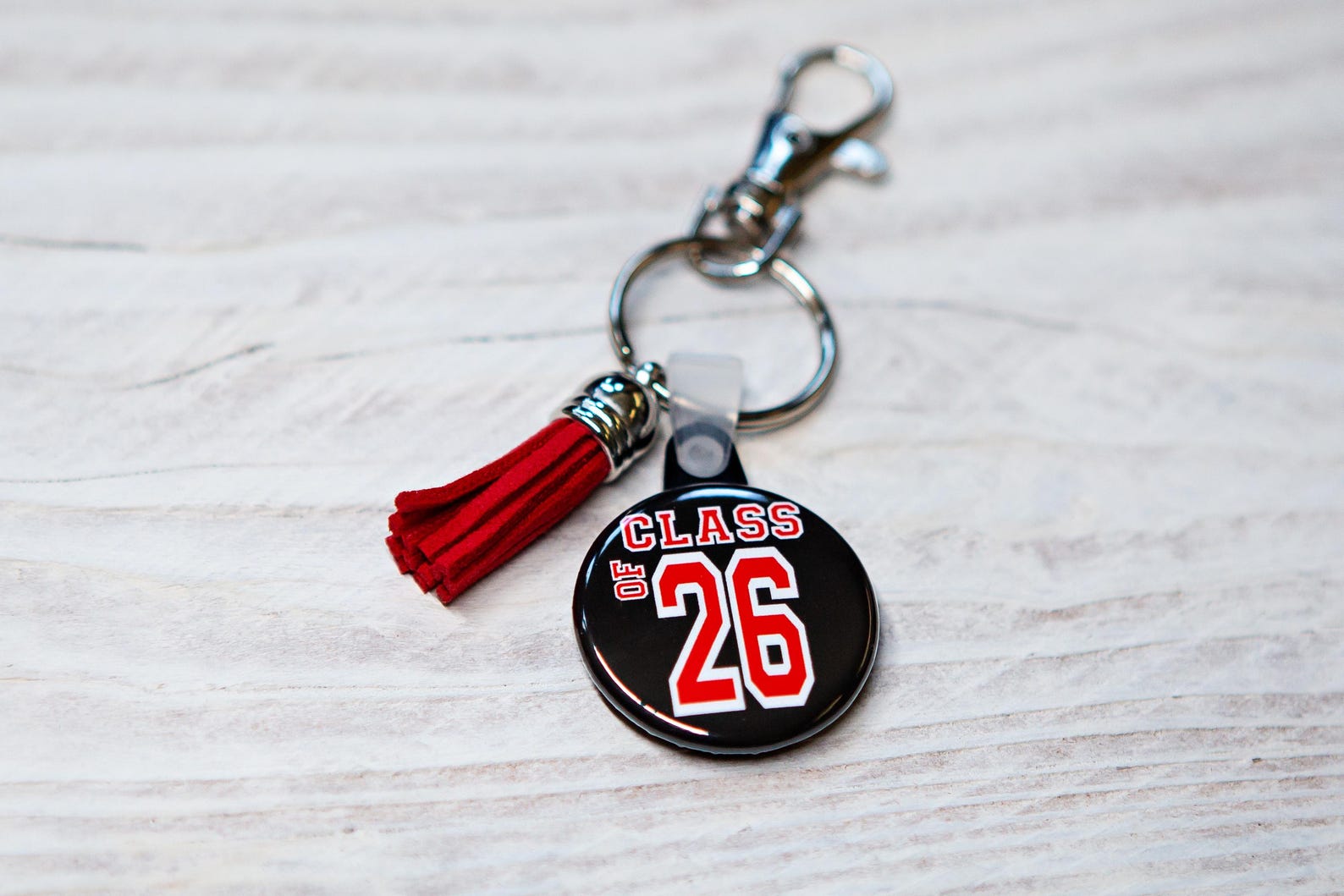 2026 CUSTOM School Color Class of 2026 Tassel Keychain Graduation High ...