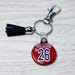 2026 CUSTOM School Color Class of 2026 Tassel Keychain Graduation High ...