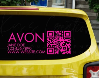 Avon Lady Vinyl Sticker Decal for Car Yeti Mascara 2.5 X 4 FREE ...