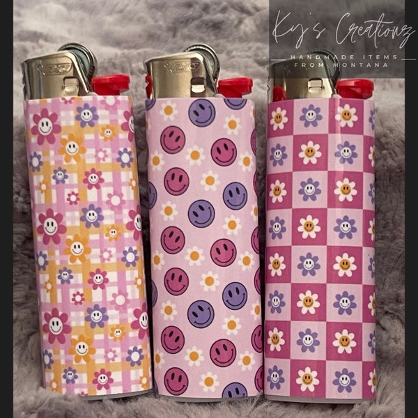 Pink Lighters - Etsy