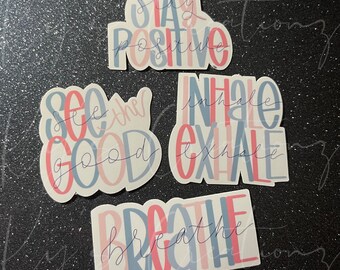 Positivity Sticker Pack - Etsy