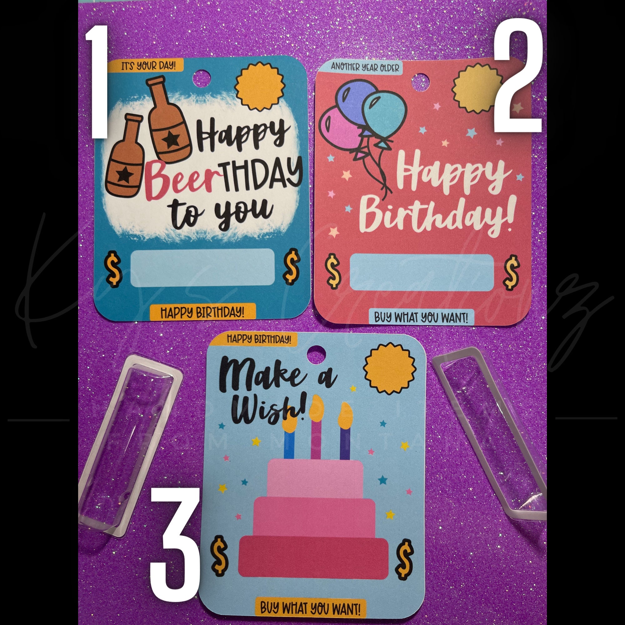 Happy Birthday Money Cards Gift - Etsy