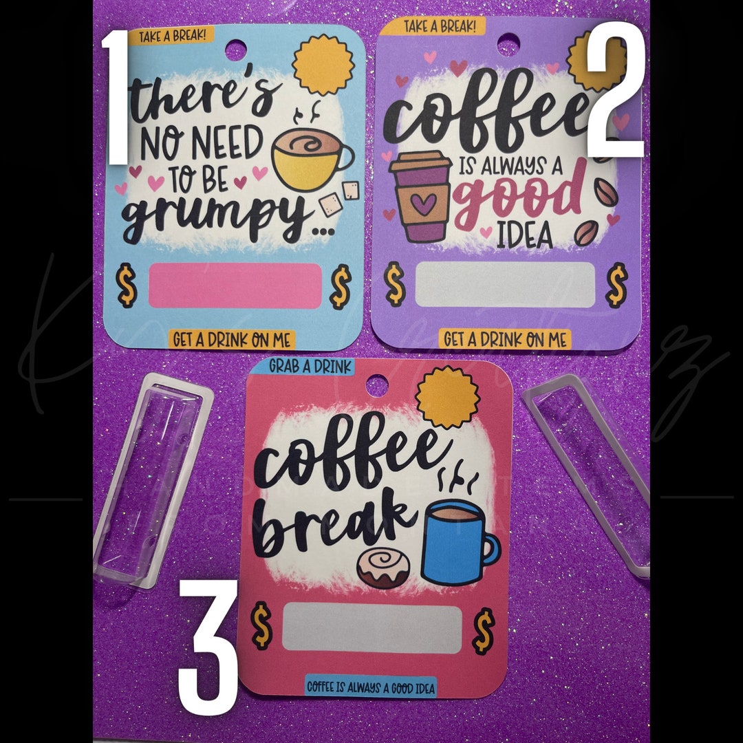 Coffee Money Cards Gift - Etsy