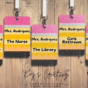 Custom Hall Passes | Classroom | Teacher | Gifts | School - Etsy