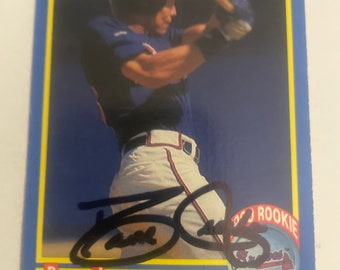 Dave Justice Card | Etsy