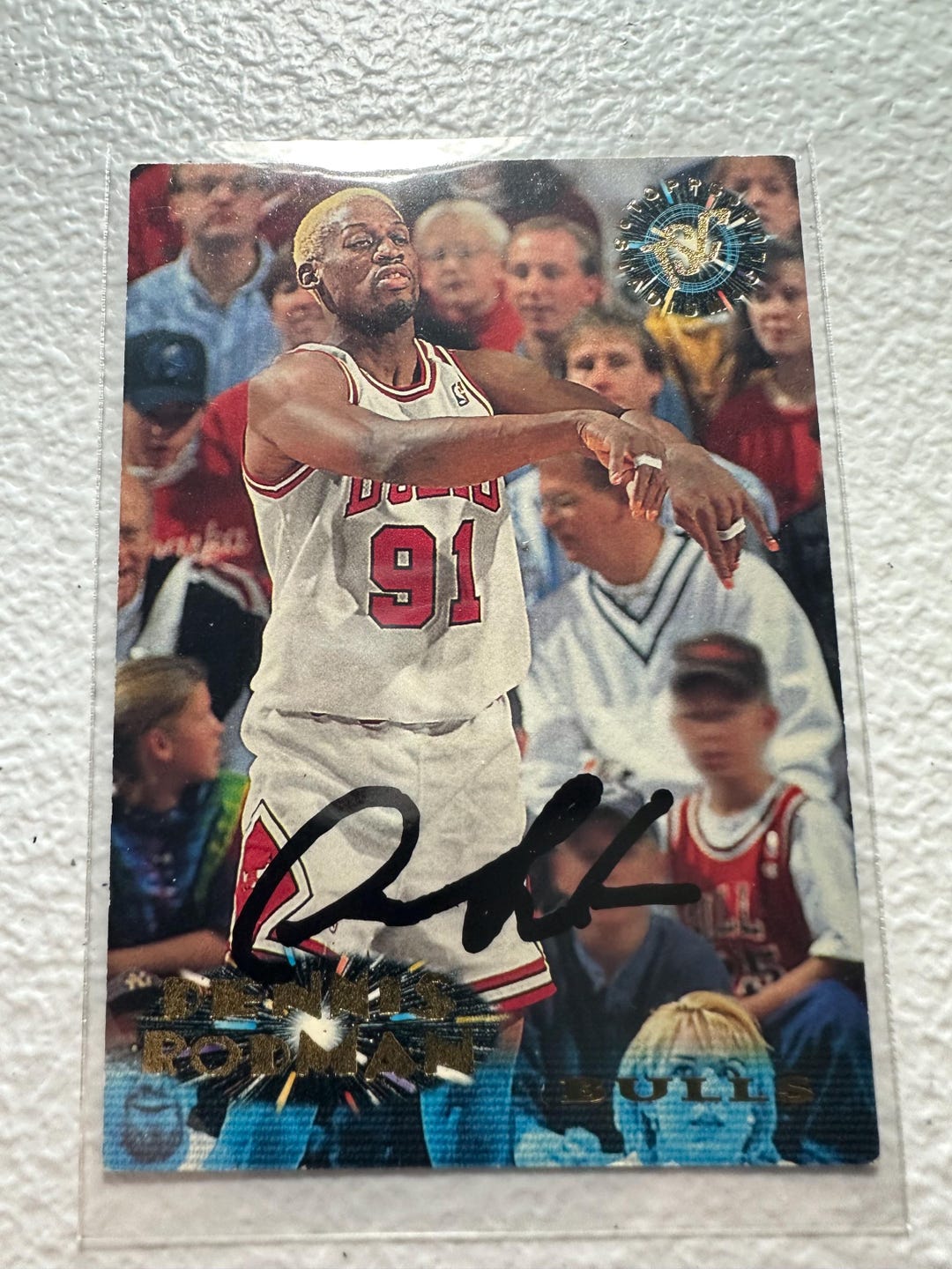 Dennis Rodman Autograph Card - Etsy