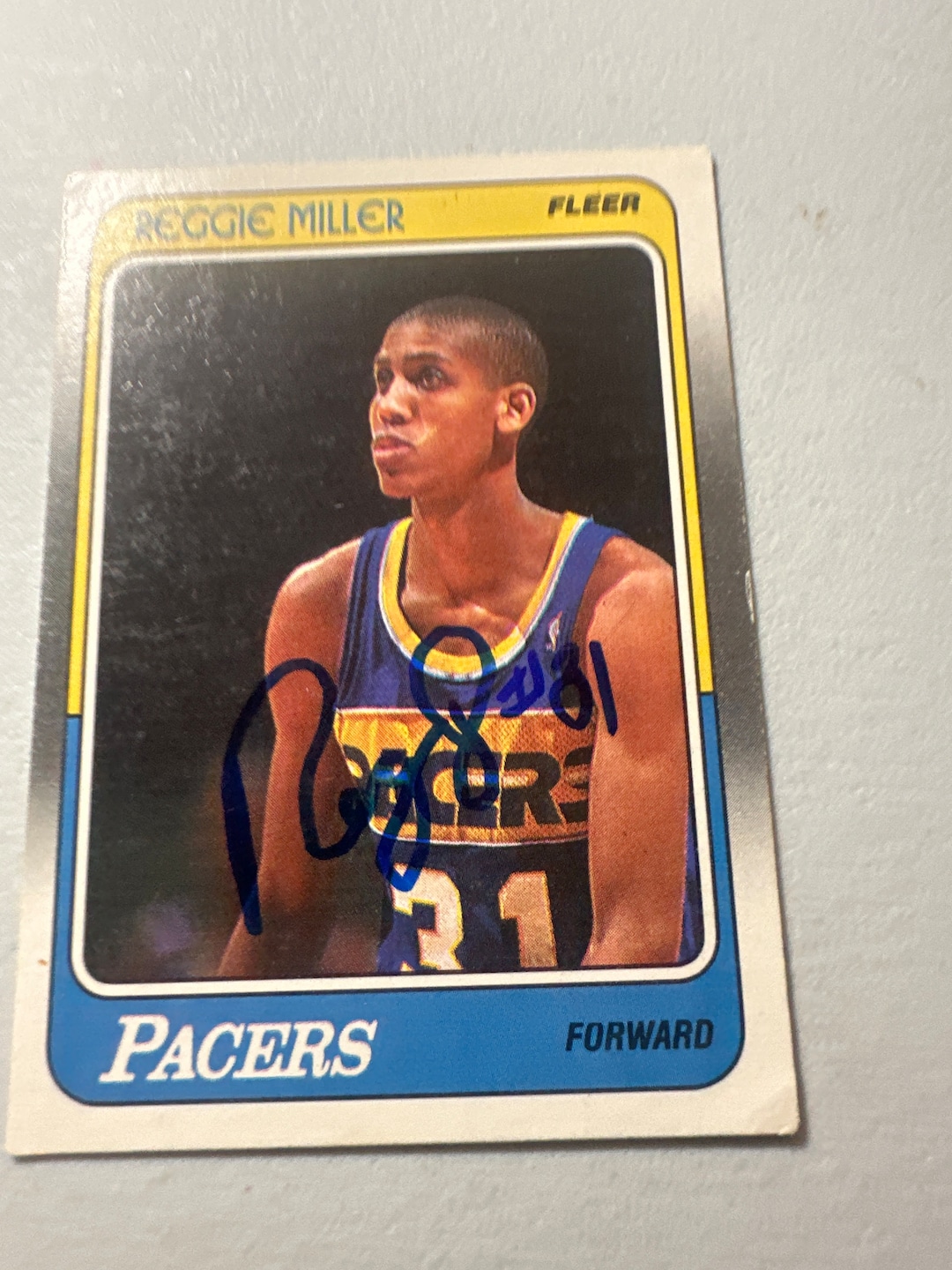 Reggie Miller Autograph Card - Etsy