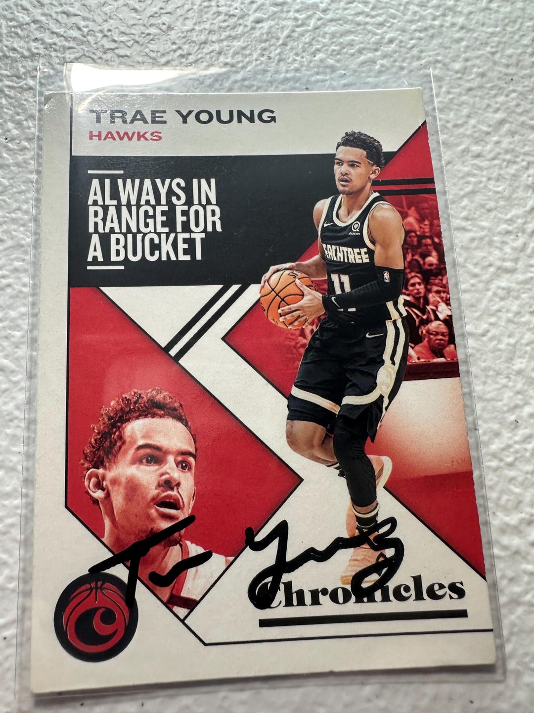 Trae Young Autograph Card - Etsy