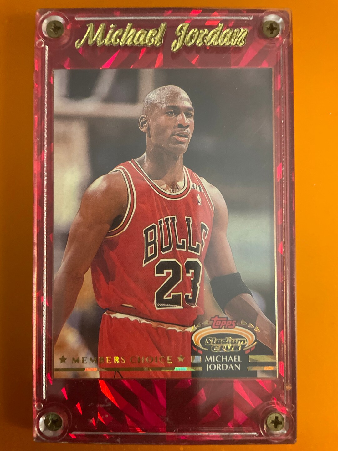 Michael Jordan Stadium Sports Baseball Card at Xavier Brill blog