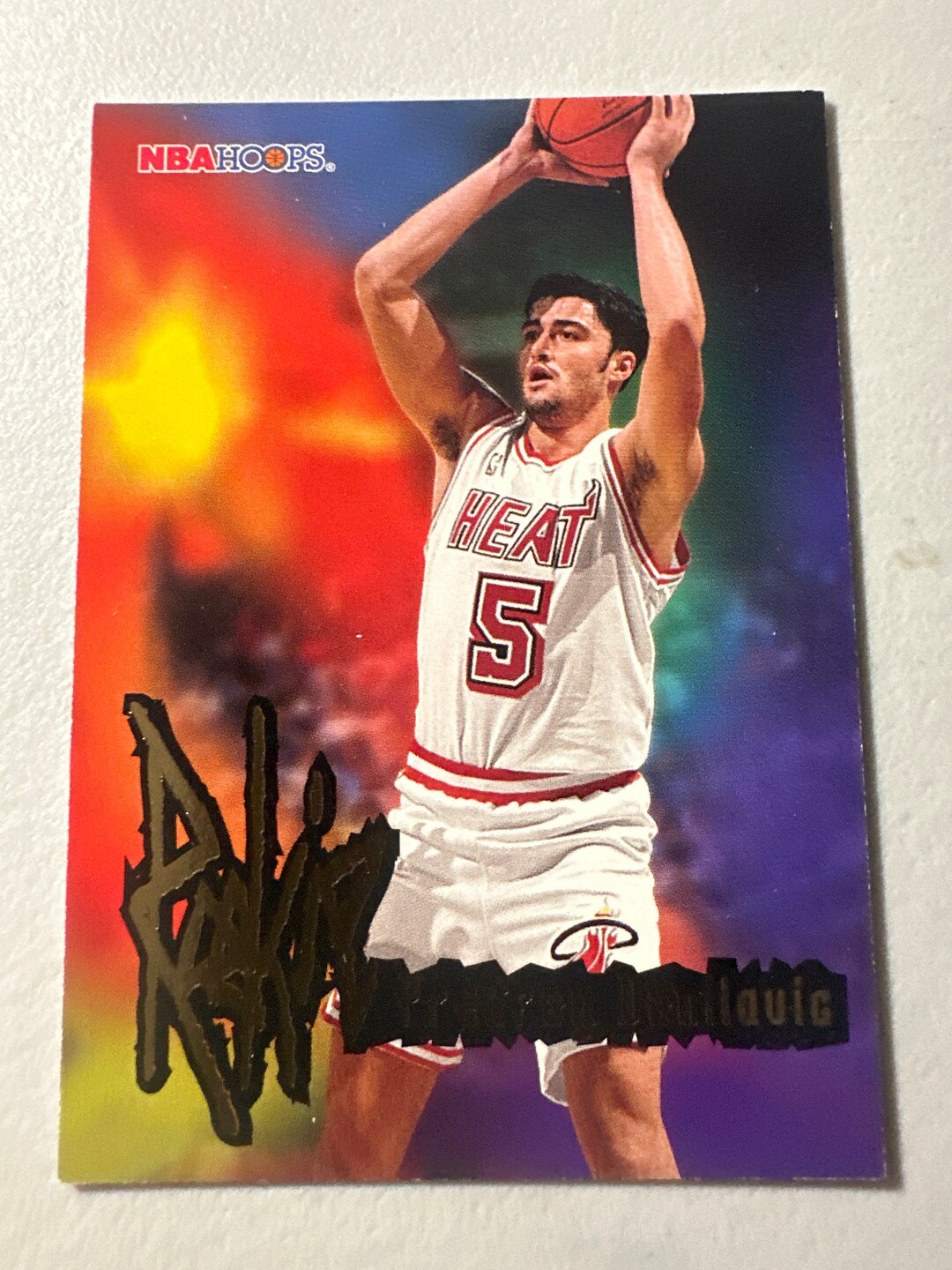 Predrag Danilovic Autograph Card - Etsy