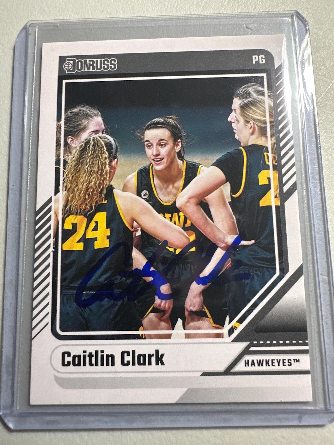 Caitlin Clark Autograph Card - Etsy