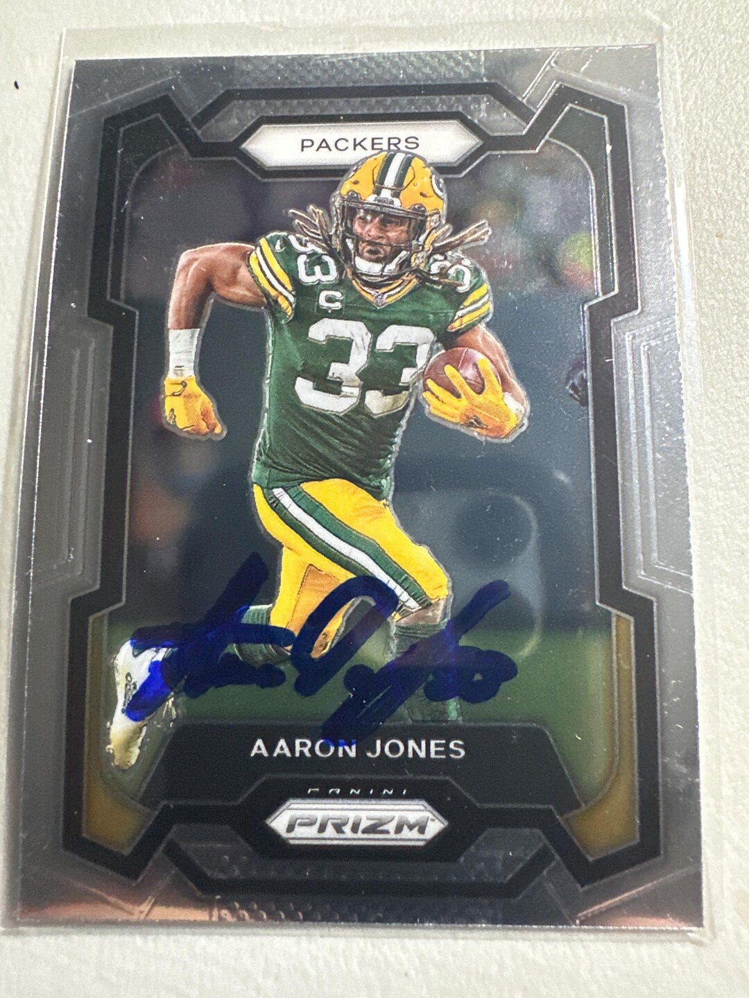 Aaron Jones Autographed Card - Etsy