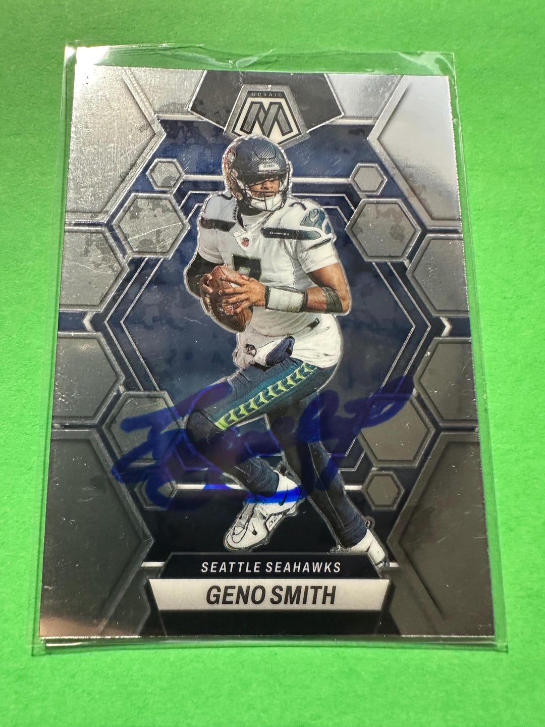 Geno Smith Autograph Card - Etsy