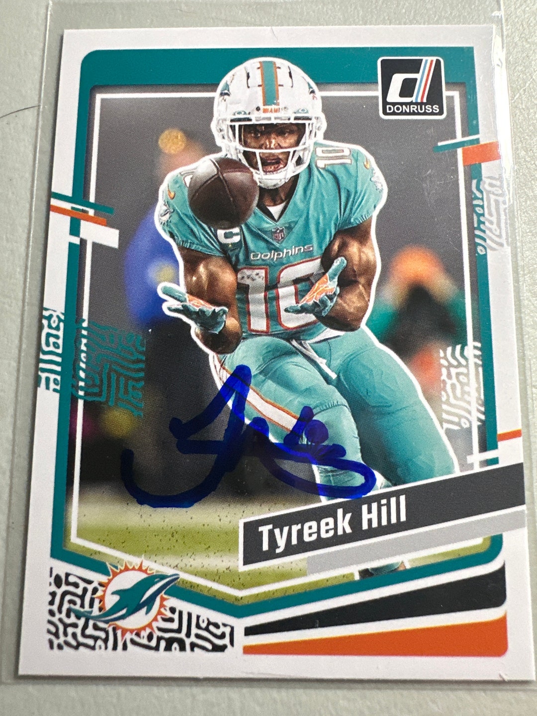 Tyreek Hill Autograph Card - Etsy