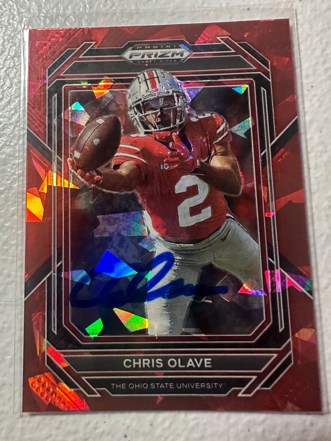 Chris Olave Autograph Card - Etsy