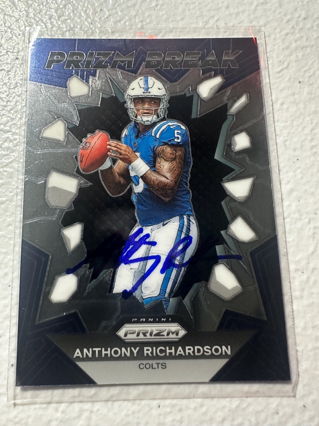 Anthony Richardson Autograph Card - Etsy