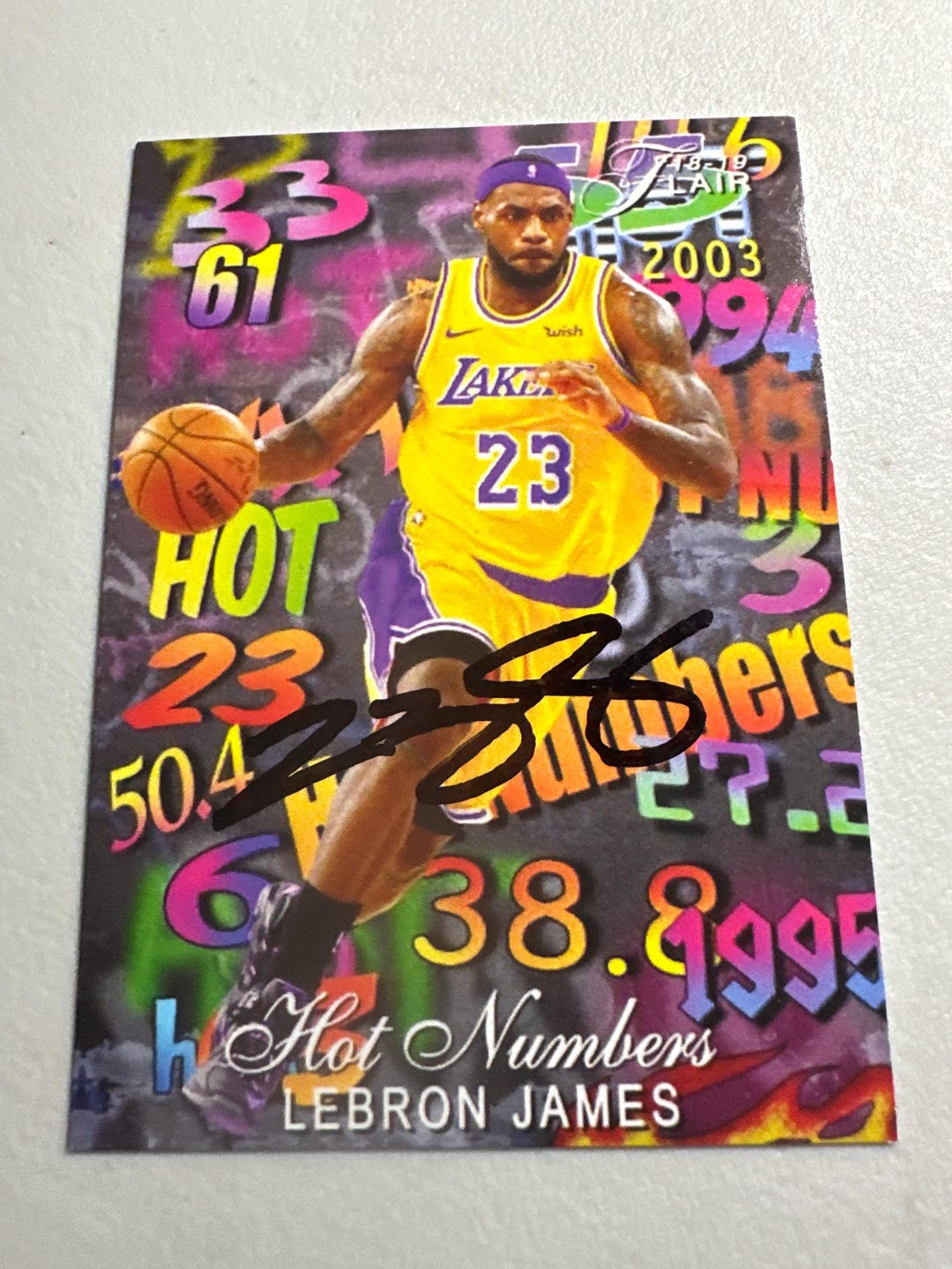 Lebron James Autograph Card - Etsy