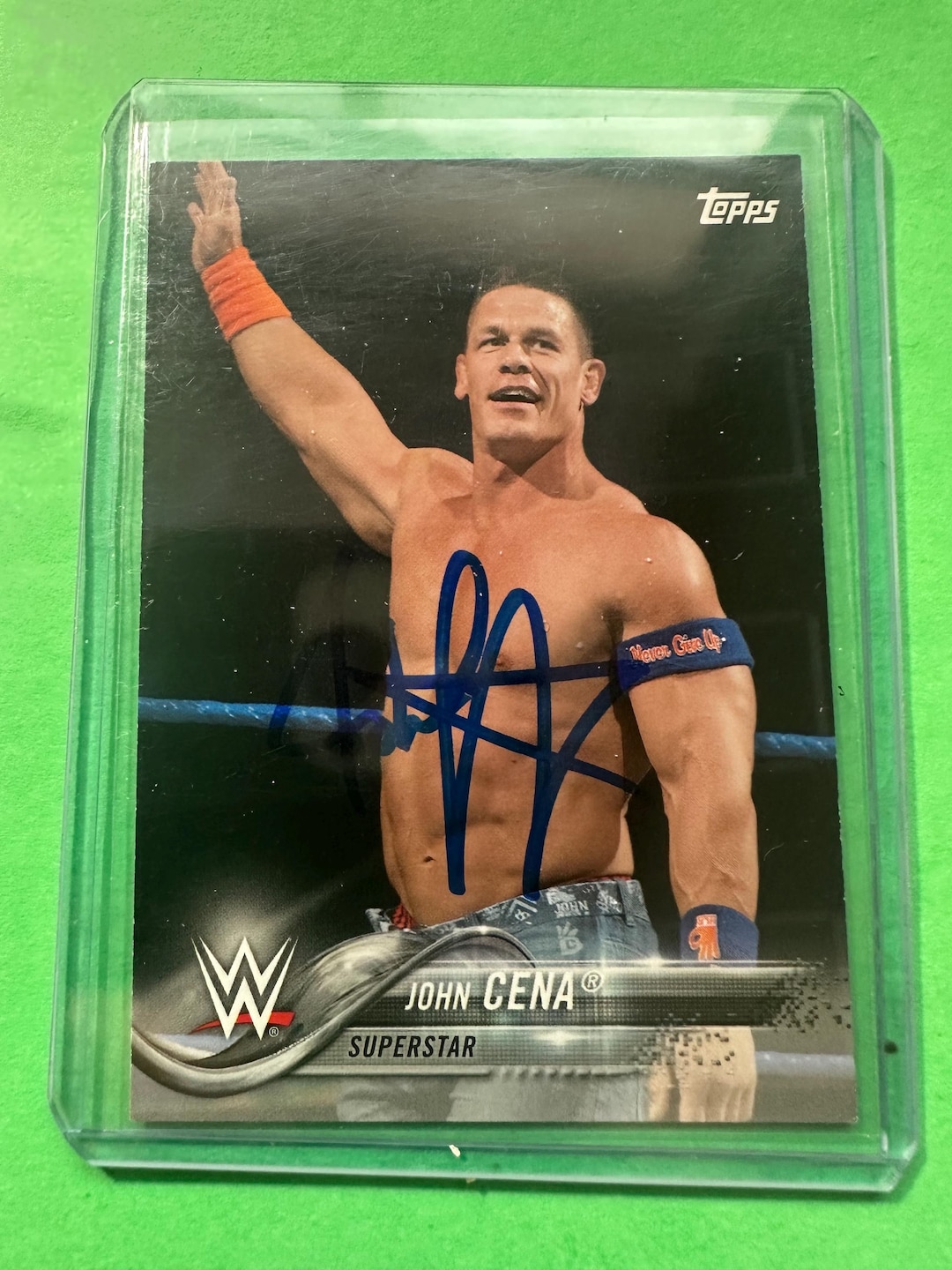 John Cena Autograph Card - Etsy
