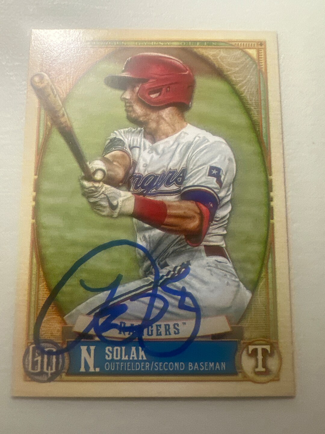 Nick Solar Autographed Card - Etsy