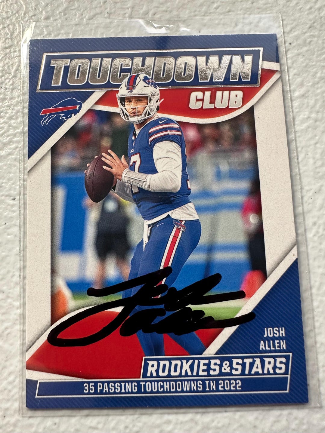 Josh Allen Autograph Card - Etsy