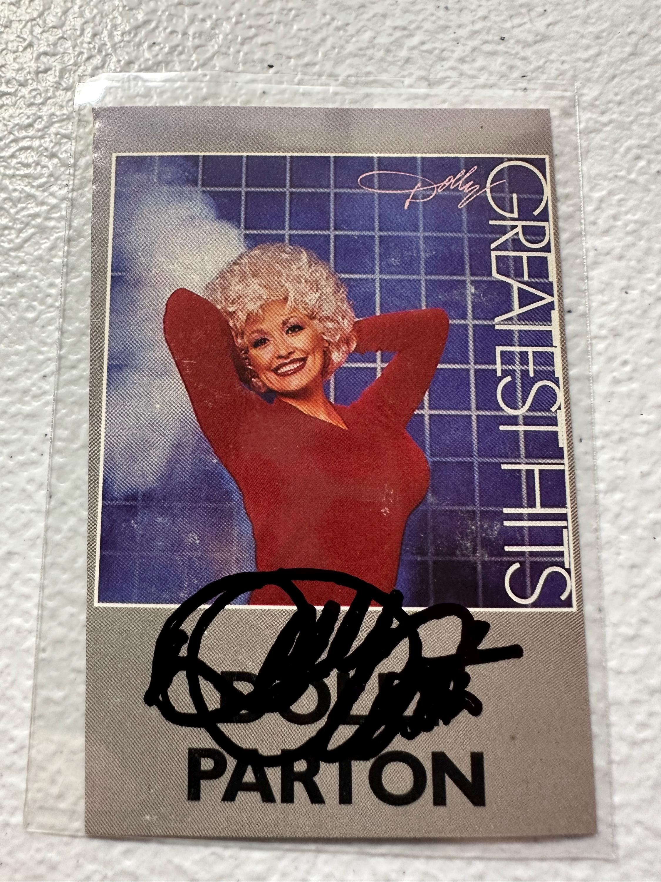 Dolly Parton Autograph Card - Etsy