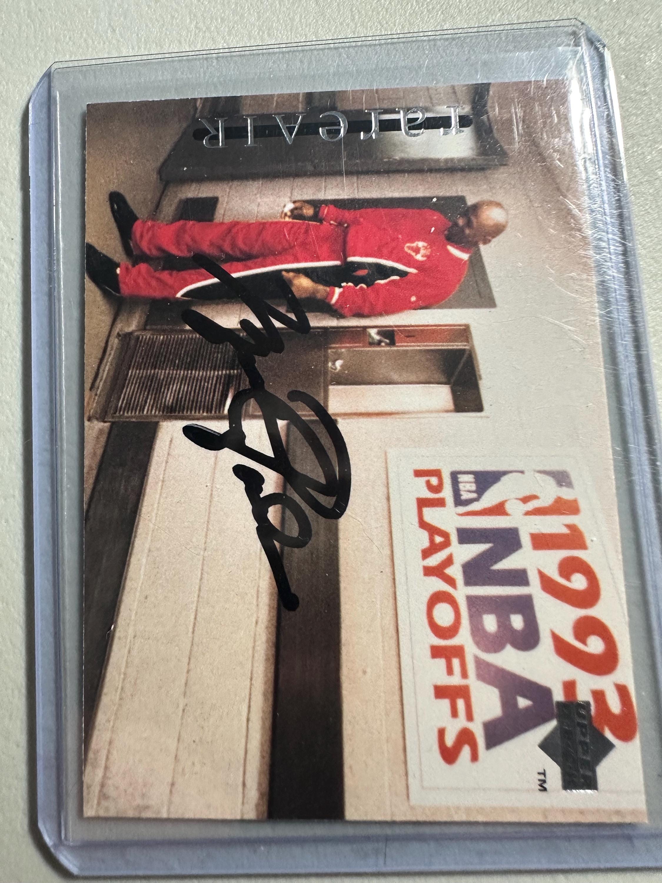 Michael Jordan Autograph Card - Etsy