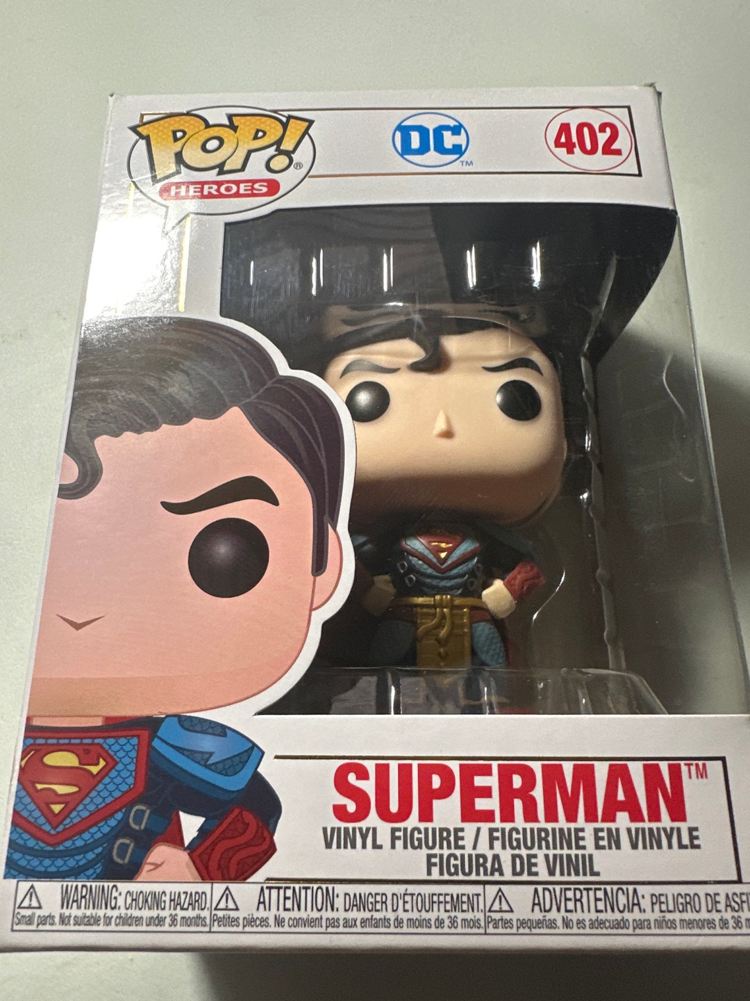 Superman / Vinyl Figure Plus Collectors Case - Etsy