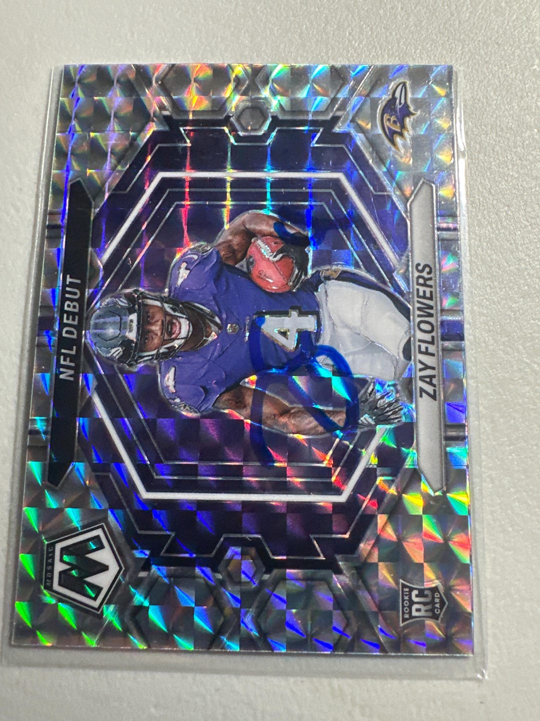 Zay Flowers Autograph Card - Etsy