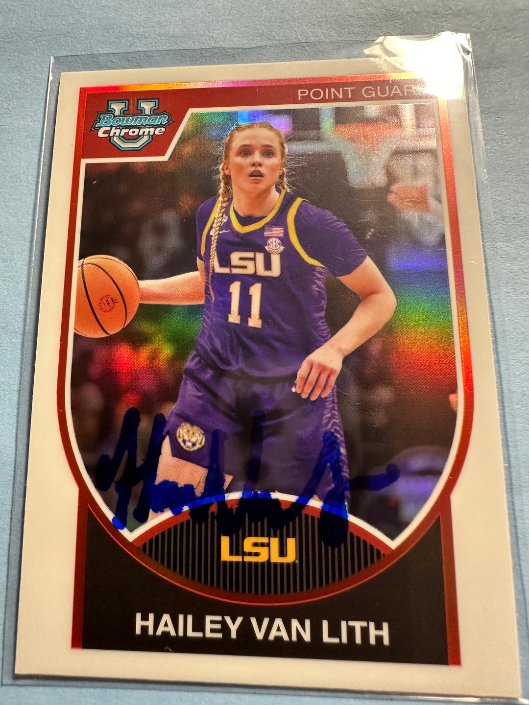 Hailey Van Lith Autographed Card - Etsy