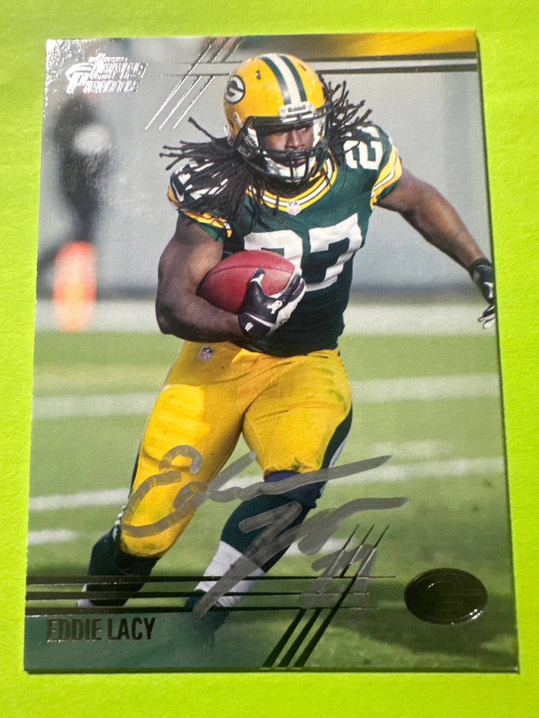 Eddie Lacy Autograph Card - Etsy