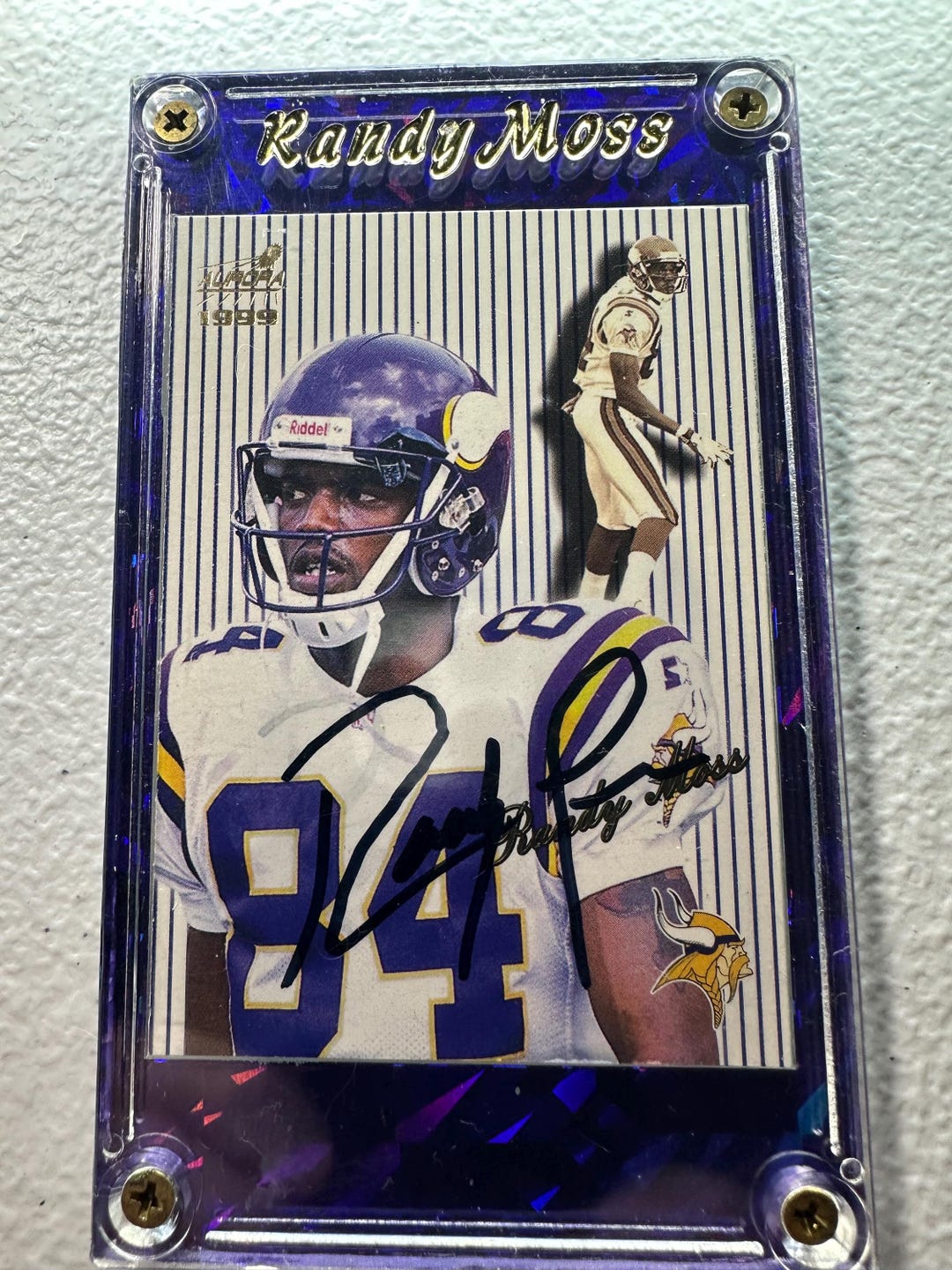 Randy Moss Autographed Card - Etsy