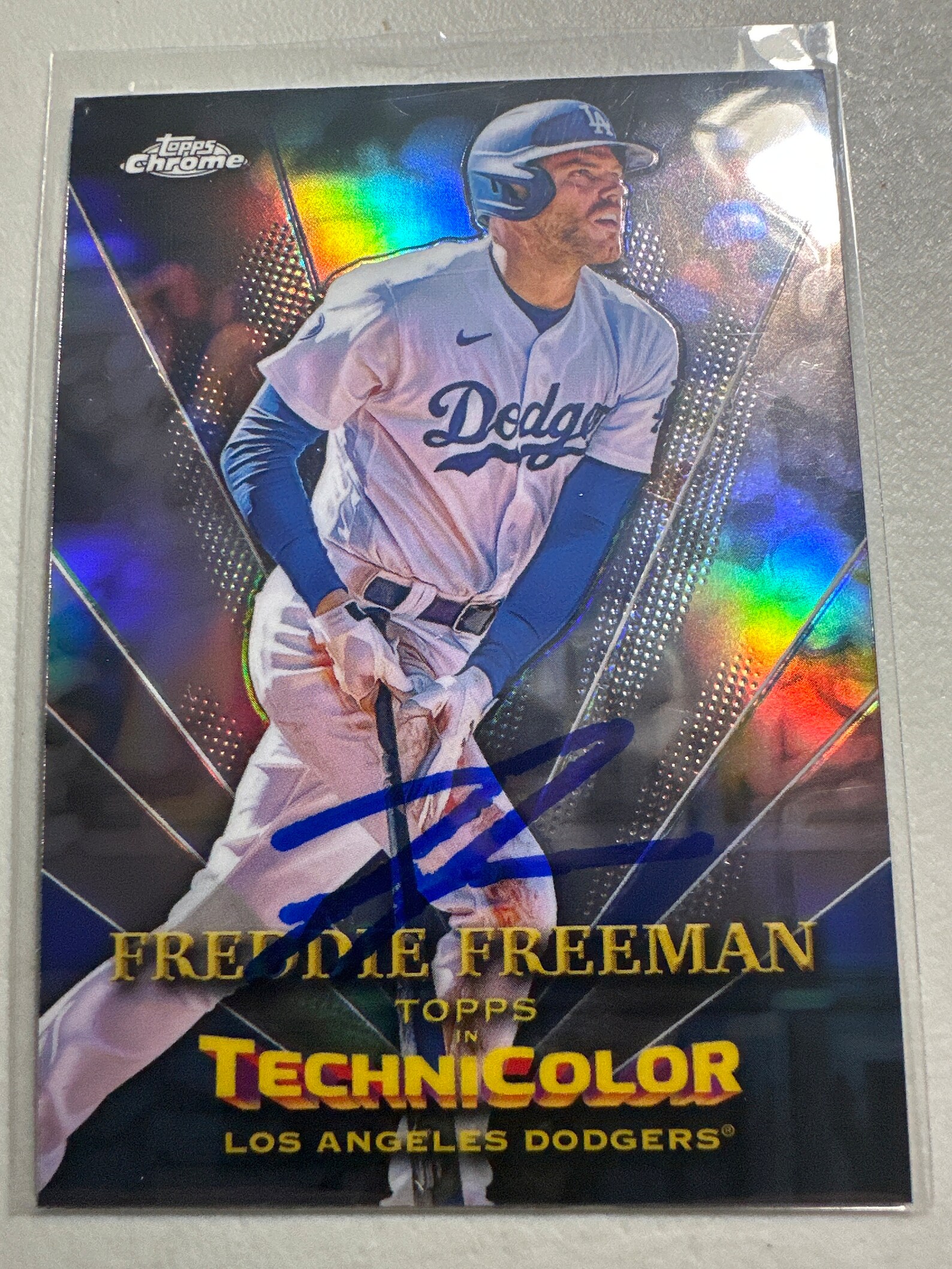 Freddie Freeman Autographed Card - Etsy