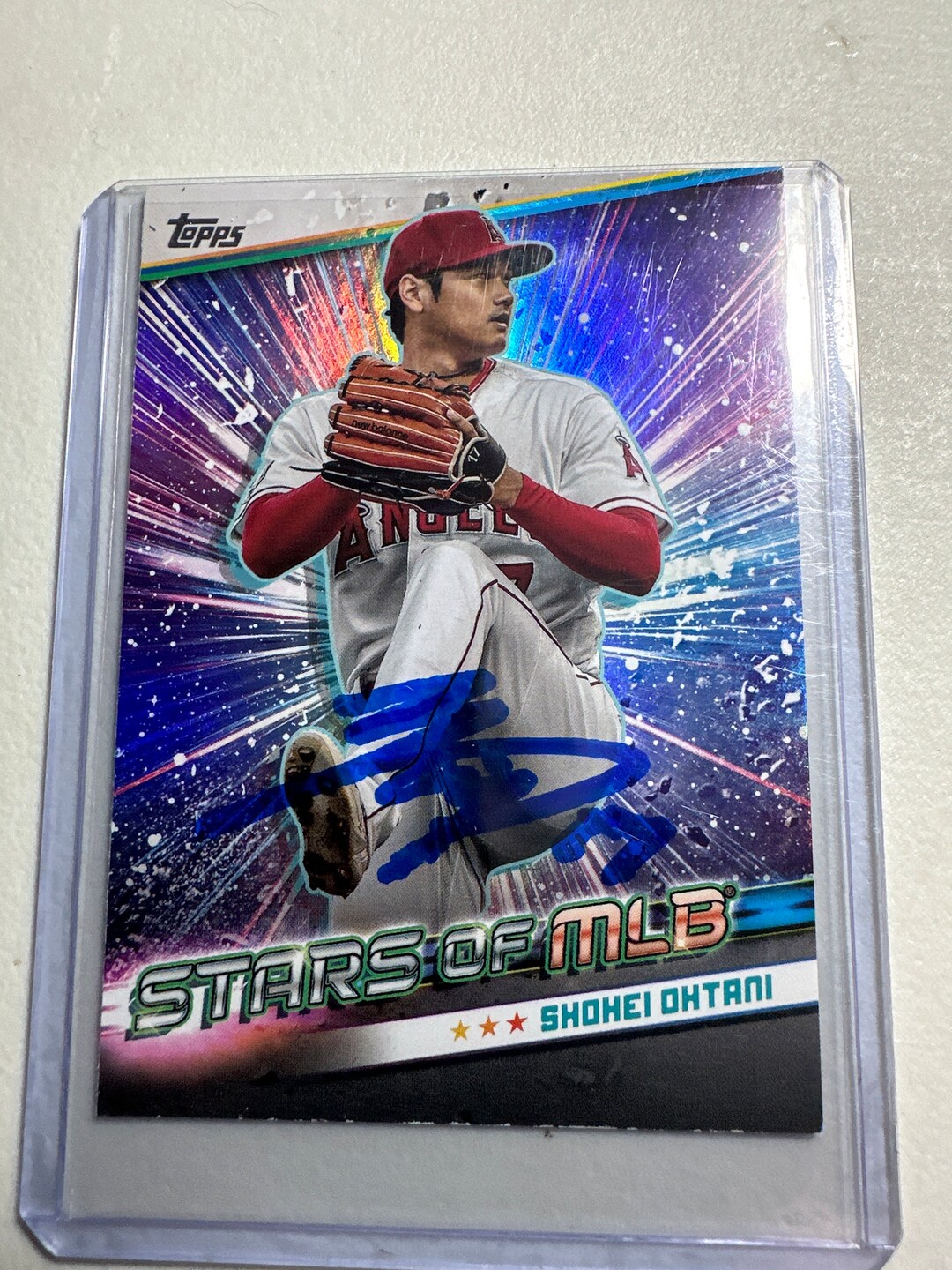 Shohei Ohtani Autographed Card - Etsy