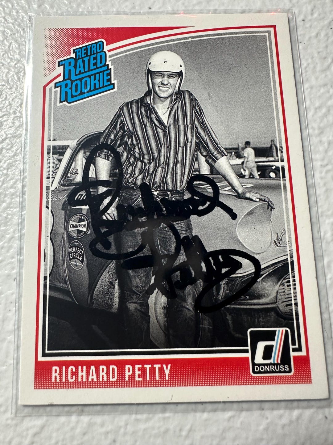 Richard Petty Autograph Card - Etsy