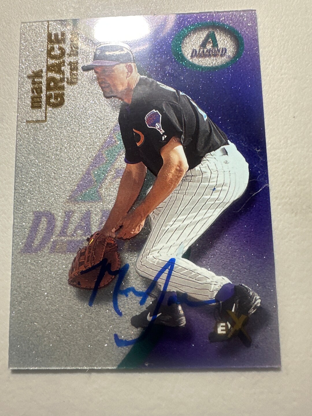 Mark Grace Autograph Card - Etsy