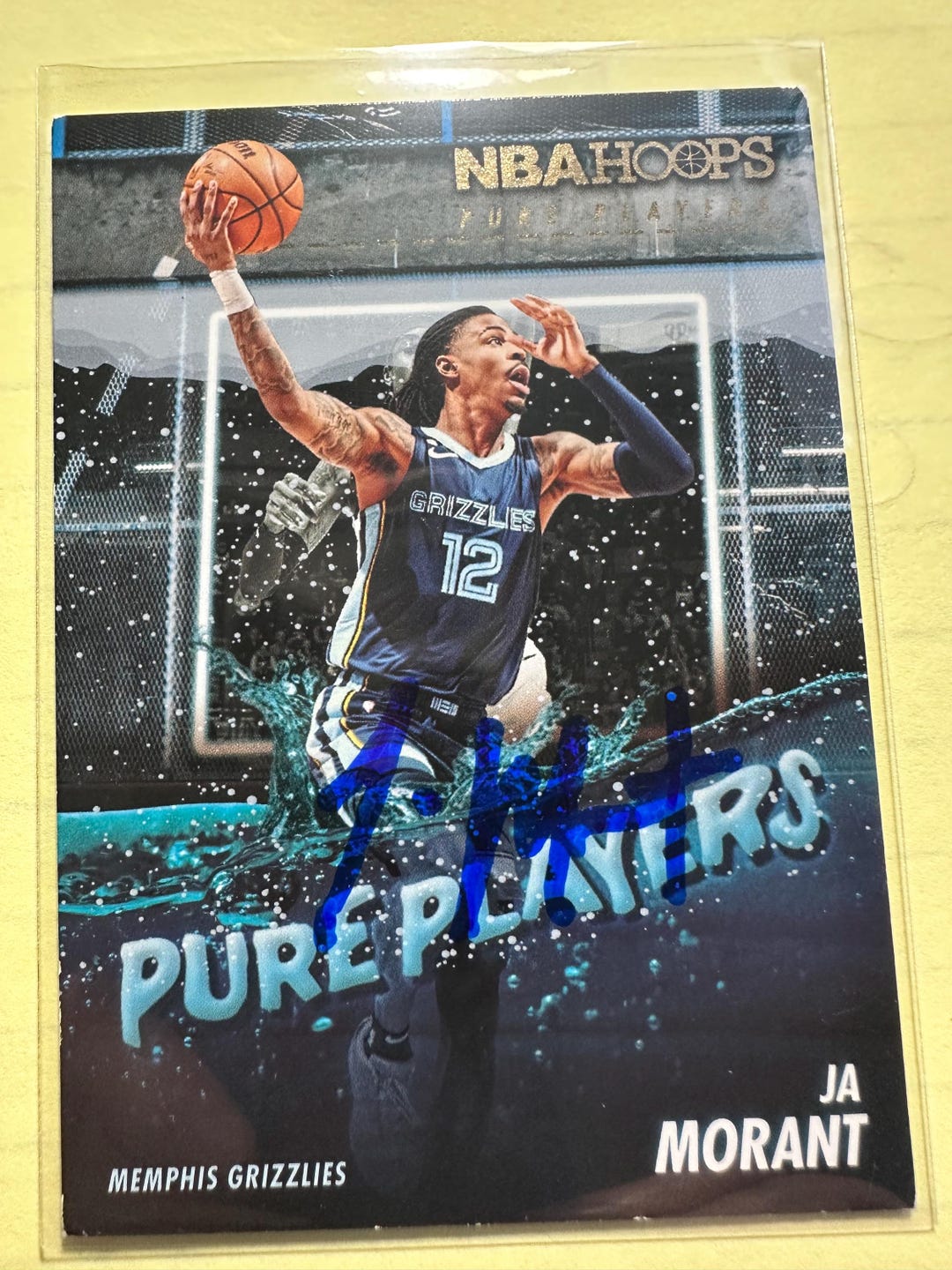 Ja Morant Autograph Card - Etsy