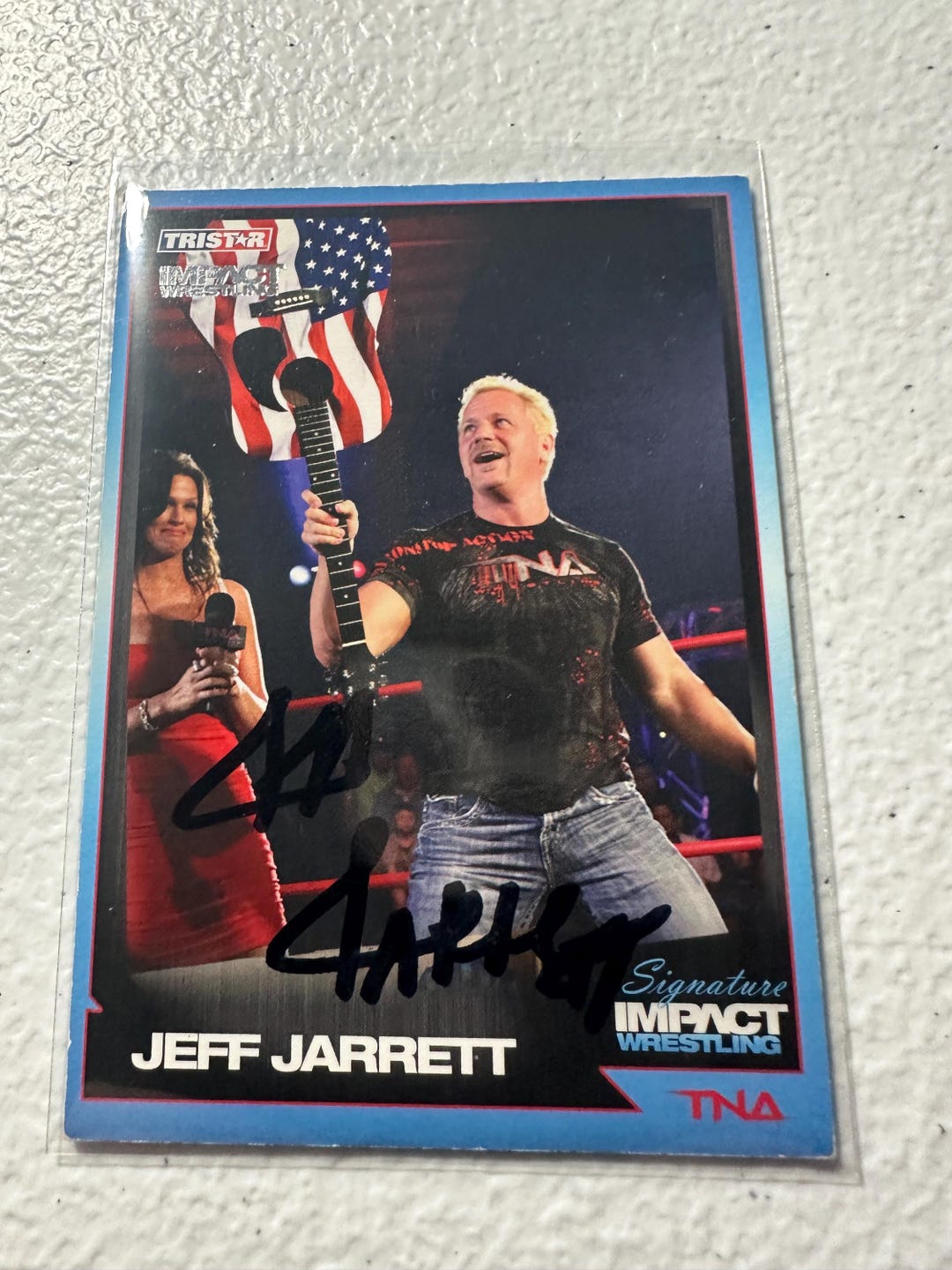 Jeff Jarrett Autograph Card - Etsy