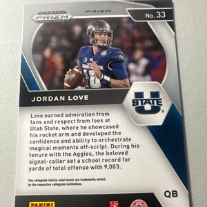 Jordan Love Autograph Card - Etsy
