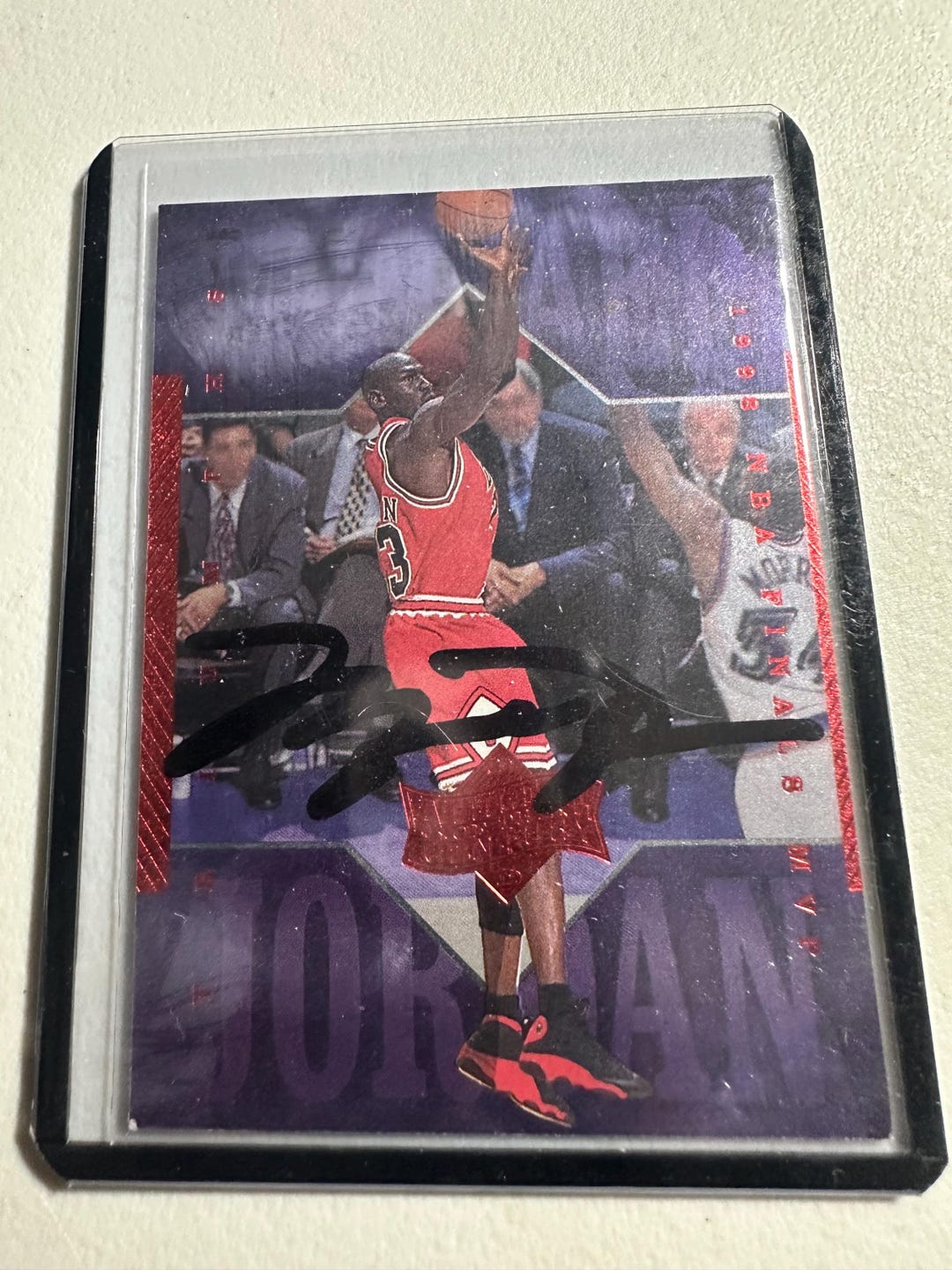 Michael Jordan Autograph Card - Etsy