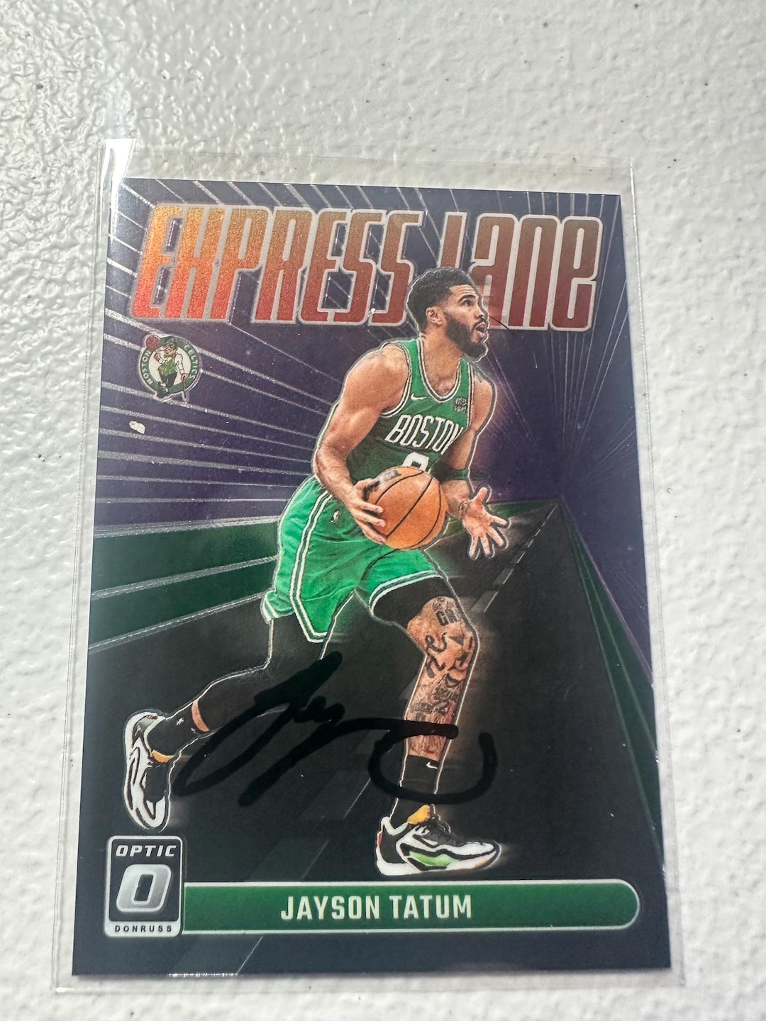 Jayson Tatum Autograph Card - Etsy