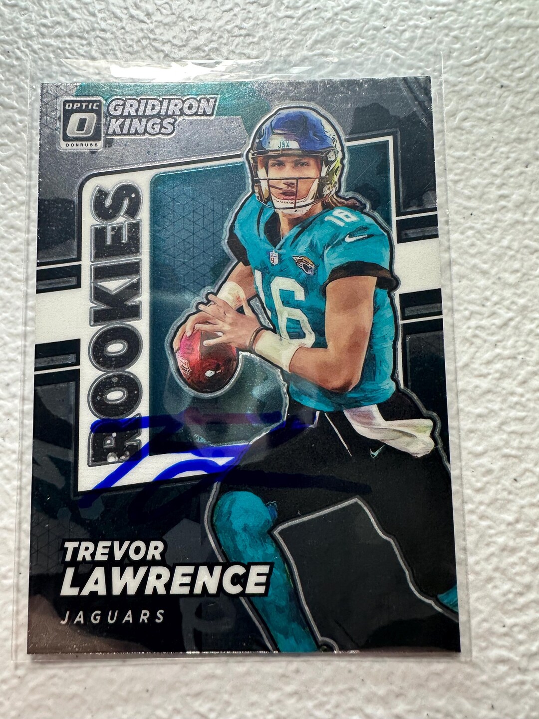 Trevor Lawrence Autograph Card - Etsy