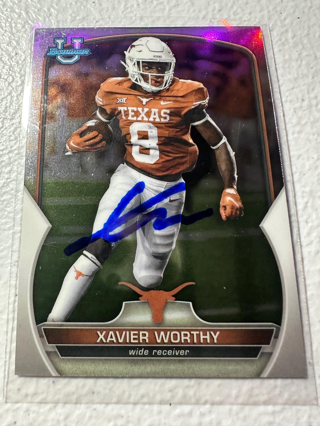 Xavier Worthy Autograph Card - Etsy