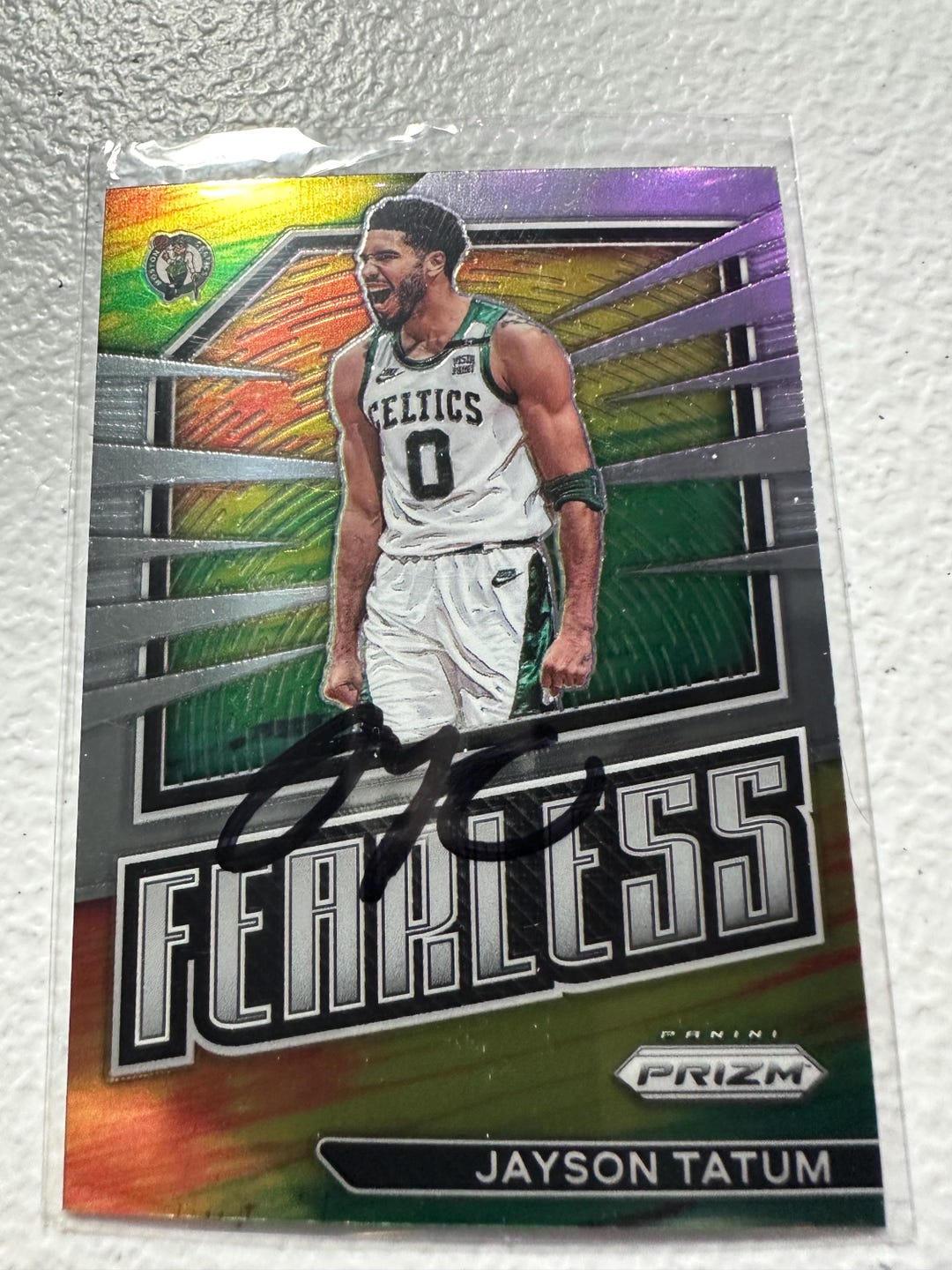 Jayson Tatum Autograph Card - Etsy