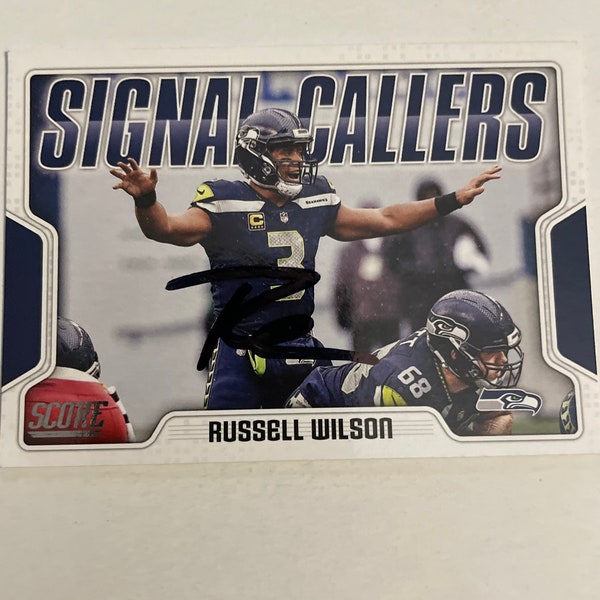 Russell Wilson - Etsy