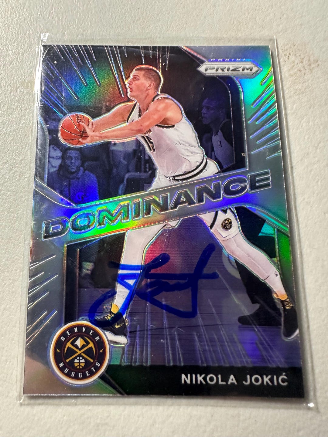Nikola Jokic Autograph Card - Etsy
