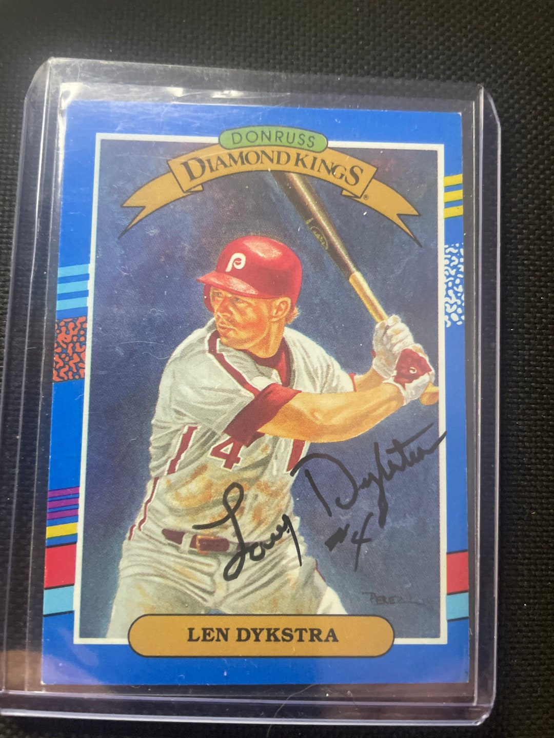 Lenny Dykstra Autograph Card - Etsy