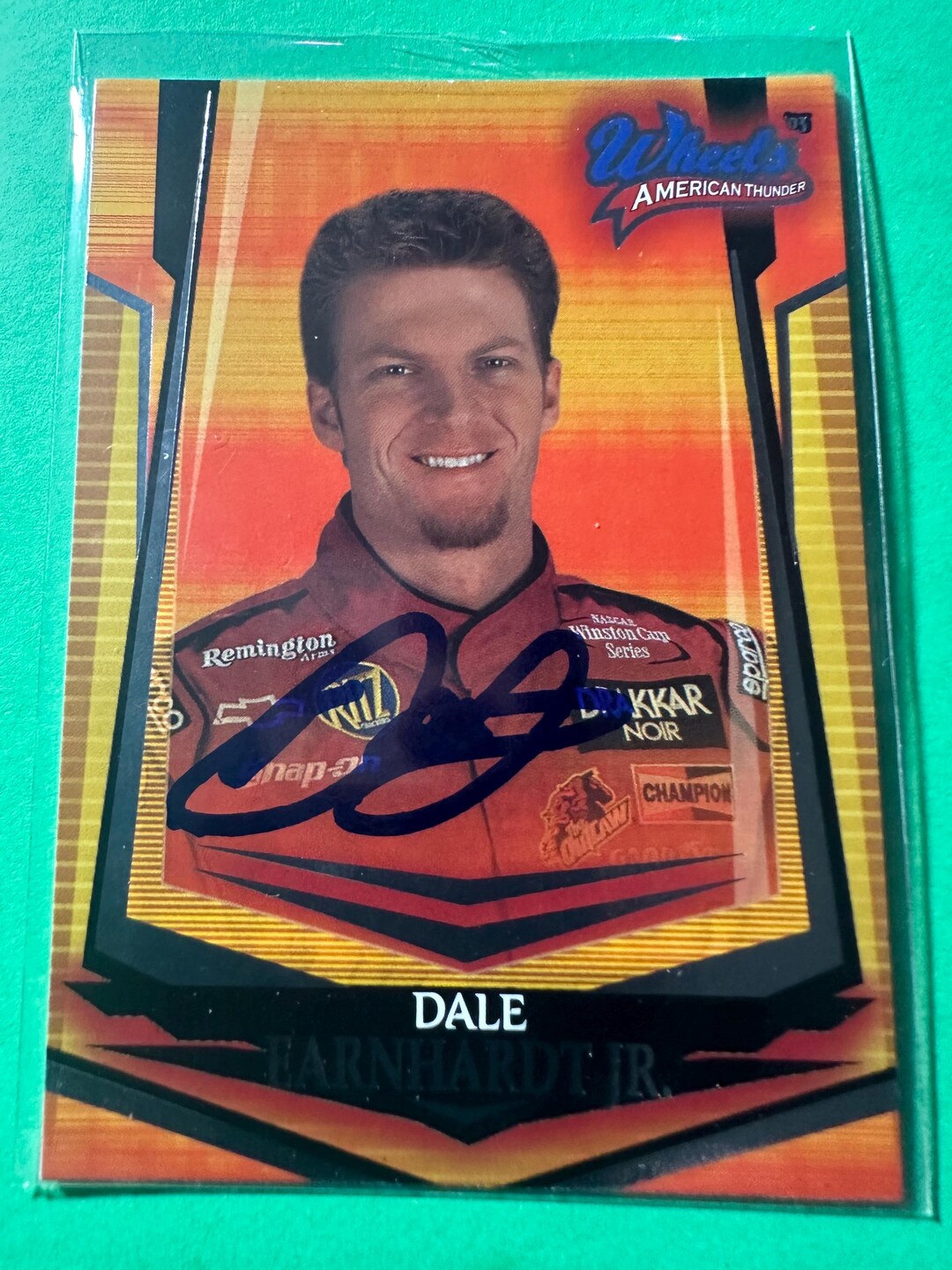 Dale Earnhardt Junior Autograph Card - Etsy
