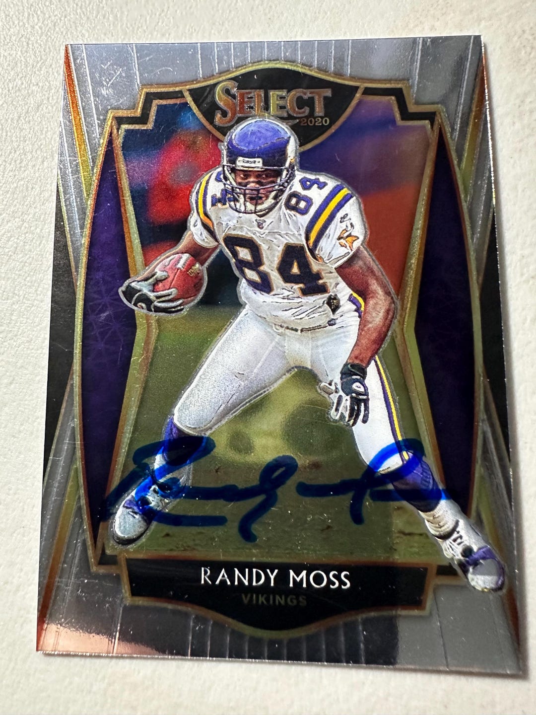 Randy Moss Autograph Card - Etsy