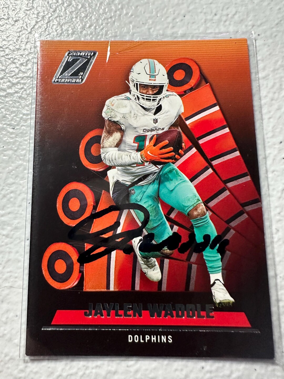 Jaylen Waddle Autograph Card - Etsy
