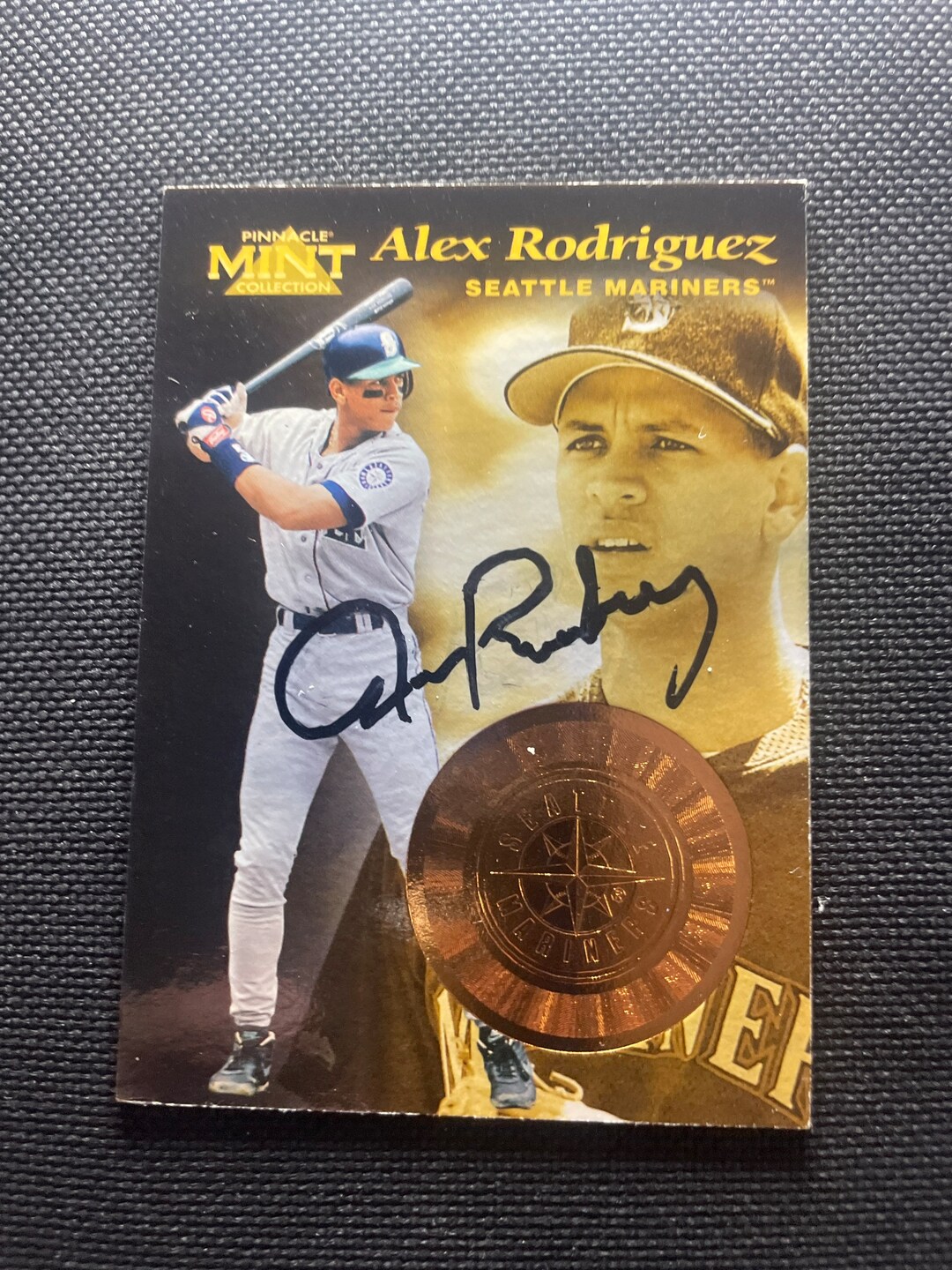 Alex Rodriguez Autographed Card - Etsy